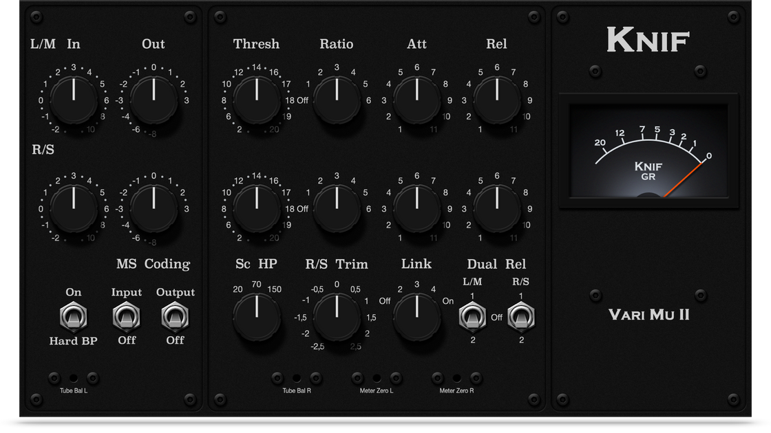 Knif Audio - Vari Mu II – Patchrat