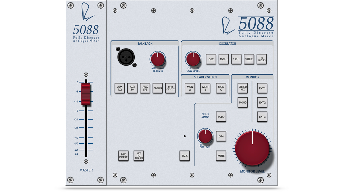 Rupert Neve Designs - 5088 Master Section (Light Blue) – Patchrat