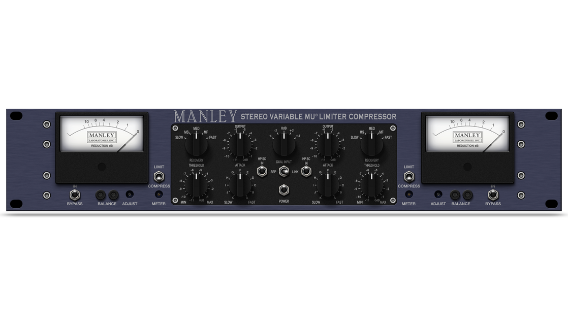 Manley Stereo Variable-Mu Limiter Compressor Mastering Edition – Patchrat
